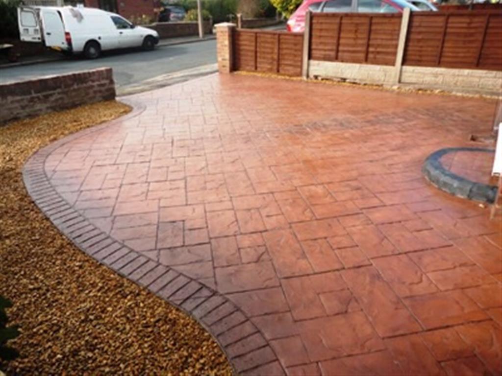 Imprinted Concrete Driveways and Patios - Concrete Contractors